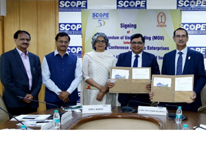 SCOPE AND INSTITUTE OF COST ACCOUNTANTS OF INDIA SIGN MOU FOR KNOWLEDGE ...